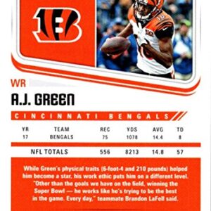 2018 Score #64 A.J. Green Cincinnati Bengals Football Card