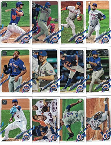 New York Mets / 2022 Topps Baseball Team Set (Series 1 and 2) with (20) Cards. PLUS 2021 Topps Mets Baseball Team Set (Series 1 and 2) with (24) Cards. ***INCLUDES (3) Additional Bonus Cards of Former Mets Greats Dwight Gooden, David Cone and Darryl Straw