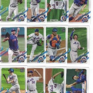 New York Mets / 2022 Topps Baseball Team Set (Series 1 and 2) with (20) Cards. PLUS 2021 Topps Mets Baseball Team Set (Series 1 and 2) with (24) Cards. ***INCLUDES (3) Additional Bonus Cards of Former Mets Greats Dwight Gooden, David Cone and Darryl Straw