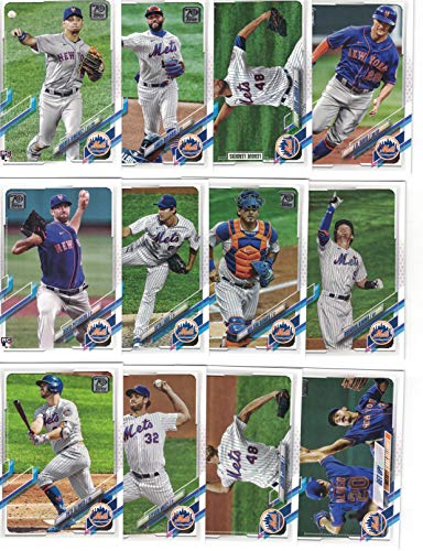 New York Mets / 2022 Topps Baseball Team Set (Series 1 and 2) with (20) Cards. PLUS 2021 Topps Mets Baseball Team Set (Series 1 and 2) with (24) Cards. ***INCLUDES (3) Additional Bonus Cards of Former Mets Greats Dwight Gooden, David Cone and Darryl Straw