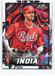 jonathan india 2022 topps fire #59 nm+-mt+ mlb baseball reds