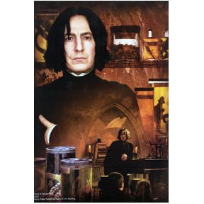 alan rickman 8×10 photo harry potter professor severus snape teaching