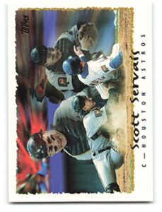 1995 topps #342 scott servais nm-mt houston astros baseball