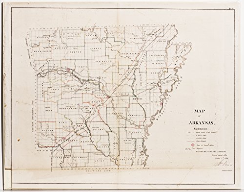 Map of Arkansas