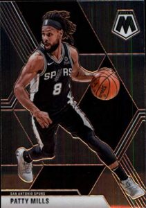 2019-20 panini mosaic #36 patty mills san antonio spurs nba basketball card nm-mt