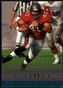 football nfl 2000 upper deck legends #84 mike alstott buccaneers