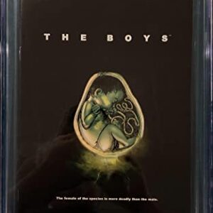 GARTH ENNIS SIGNED THE BOYS #38 CGC 9.8 SS COMIC BOOK CBCS PREACHER ALIEN HOMAGE