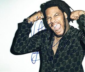 waka flocka flame signed autographed 8×10 photo hip hop rapper coa vd