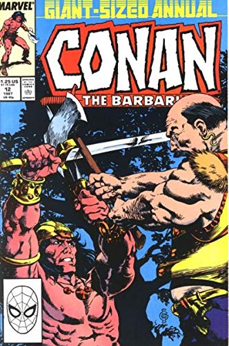 Conan the Barbarian Annual #12 VF/NM ; Marvel comic book