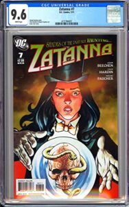 zatanna 7 cgc 9.6 2011 4131944001 crystal ball cover movie soon