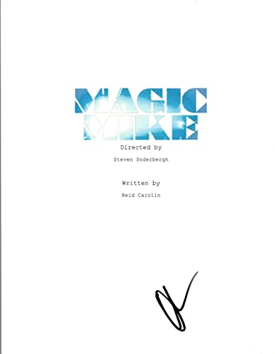 Olivia Munn Signed Autographed MAGIC MIKE Full Movie Script COA VD