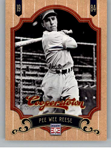 2012 Panini Cooperstown HOF #140 Pee Wee Reese Dodgers (Hall of Fame Member) MLB Baseball Card NM-MT