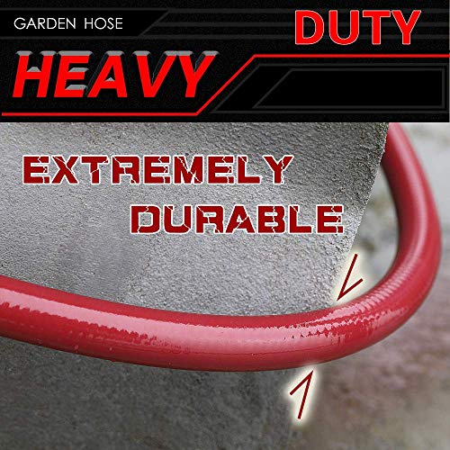 Solution4Patio 5/8 in. x 10 ft. Garden Short Hose Male/Female Lead-in Hose, No Leaking, High Water Pressure Solid Brass Fitting for Water Softener,Dehumidifier,Vehicle Water Filter 12 Year Warranty