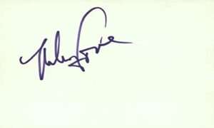 mike love singer songwriter for the beach boys band music signed index card jsa coa