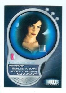 laura flynn boyle trading card men in black ii 2002 inkworks #55 serleena xath