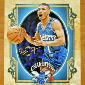 Tyrone MFor UGGsy Bogues Signed 11x14 Basketball Photo with JSA Sticker No Card