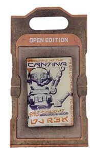 disney pin – star wars galaxy’s edge – dj rex