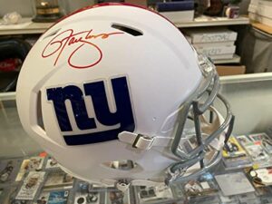 lawrence taylor lt new york giants full size speed authentic signed helmet jsa – autographed nfl helmets