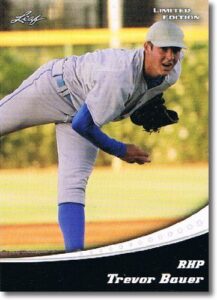 2011 leaf limited edition prospects baseball card #37 trevor bauer – arizona diamondbacks (rookie / prospect)(baseball trading cards)