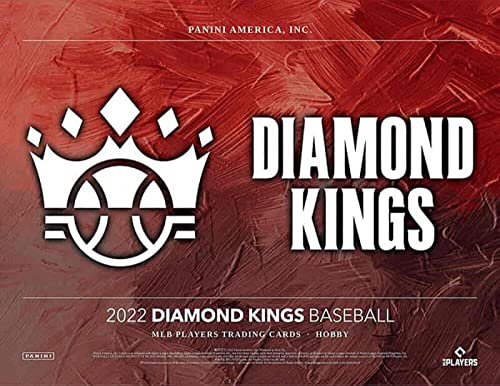 2022 Panini Donruss Diamond Kings Baseball Hobby Box (12 Packs/8 Cards: 1 Auto, 1 Mem)