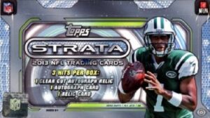 2013 topps strata football hobby box