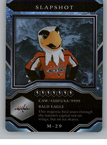 2021-22 Upper Deck MVP Mascot Gaming Cards #M-29 Slapshot Washington Capitals Official NHL Hockey Card in Raw (NM or Better) Condition