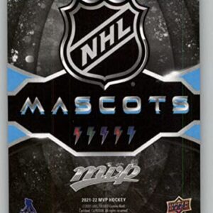 2021-22 Upper Deck MVP Mascot Gaming Cards #M-29 Slapshot Washington Capitals Official NHL Hockey Card in Raw (NM or Better) Condition