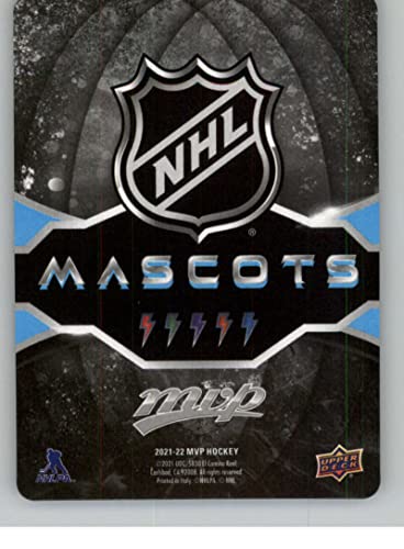 2021-22 Upper Deck MVP Mascot Gaming Cards #M-29 Slapshot Washington Capitals Official NHL Hockey Card in Raw (NM or Better) Condition