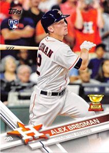 baseball mlb 2017 topps #341 alex bregman nm-mt rc rookie astros