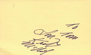 kristy mcnichol actress comedian singer tv autographed signed index card jsa coa