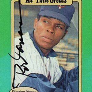 Rod Carew Baseball Autographed Signed Card with JSA COA