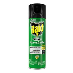 raid house and garden aerosol, 11 oz, pack of 3