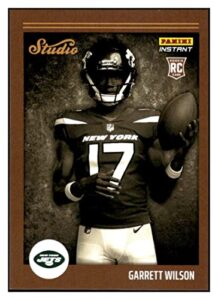 garrett wilson rc 2022 panini instant studio rookie /911#s5 nm+-mt+ nfl football jets