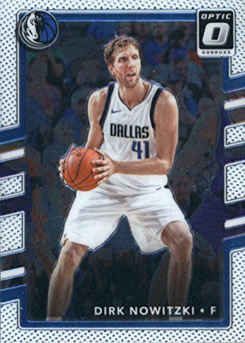 2017-18 Donruss Optic #34 Dirk Nowitzki Dallas Mavericks Basketball Card