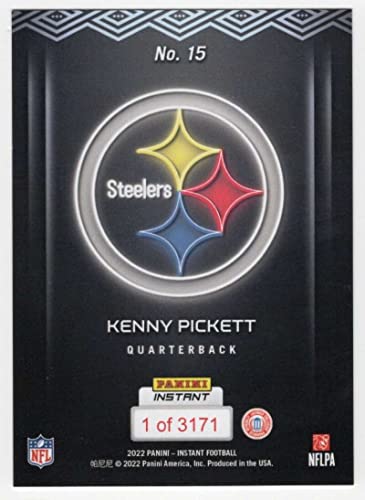 KENNY PICKETT 2022#15 NM+-MT+ RC Rookie /3171 PITTSBURGH STEELERS