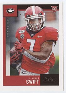 2020 score #377 d’andre swift georgia bulldogs nfl football card (rc – rookie card) nm-mt