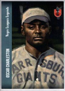 baseball mlb 2020 dreams fulfilled negro leagues legends #95 oscar charleston /5000