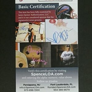 Sam McDowell Signed Baseball Card with JSA COA