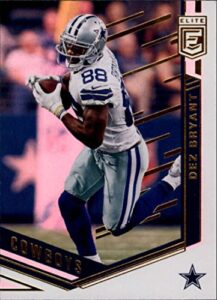 2018 donruss elite #3 dez bryant cowboys football card