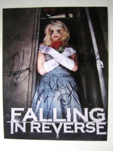 Falling in Reverse RP signed 11x14 album art poster photo Reprint Radke