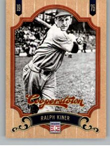 2012 panini cooperstown hof #132 ralph kiner pirates (hall of fame member) mlb baseball card nm-mt