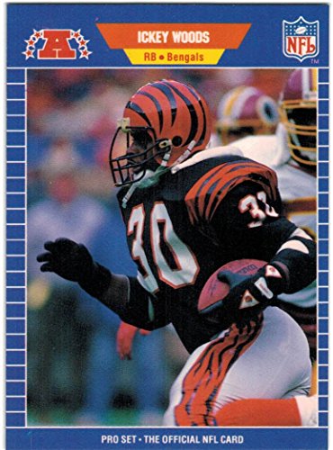 1989 Pro Set Series 1-2 & Update Cincinnati Bengals Team Set with Boomer Esiason & Ickey Woods RC - 24 NFL Cards