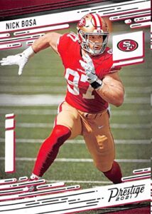 2021 panini prestige #149 nick bosa