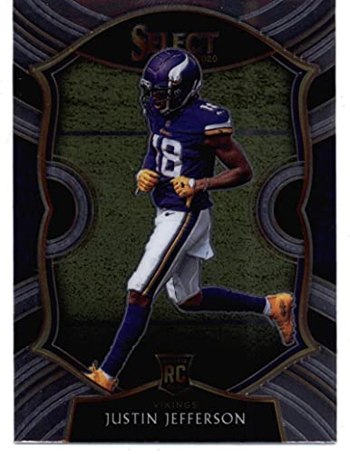 2020 Panini Select #61 Justin Jefferson Concourse RC- ROOKIE CARD Minnesota Vikings NM-MT