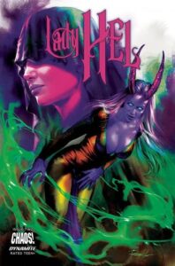 lady hel strikes #2o vf/nm ; dynamite comic book | foc ultraviolet