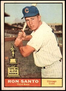 1961 topps 35 ron santo excellent