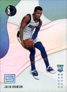 2018-19 status basketball #123 jalen brunson dallas mavericks rookies level 1 rookie card official nba trading card from panini