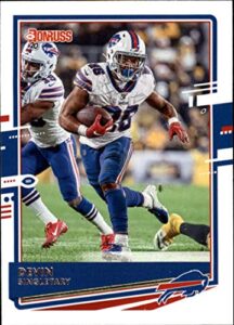 2020 donruss #42 devin singletary buffalo bills nfl football card nm-mt