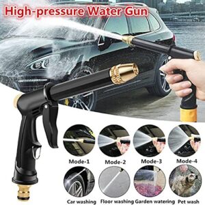 Home Multi-Purpose High Pressure Water Spray - Lengthen Adjust_able Nozzle Car Washing Garden Tool, for Car Washing, Outdoor Gardening, Pet Shower, Patio Cleaning