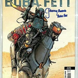 JEREMY BULLOCH Signed Autographed"BOBA FETT" Star Wars Comic Book BAS CBCS